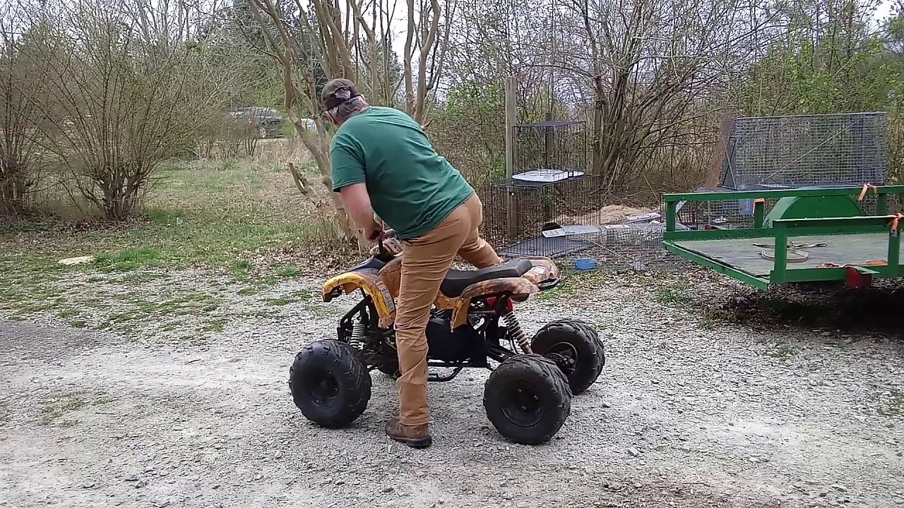 Part 5. 212 cc 4 wheeler build. - YouTube