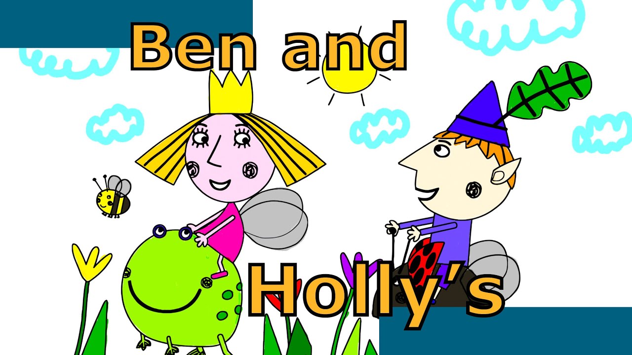 Coloring pages “ Little kingdom Ben and Holly’s “. How to draw Ben and ...