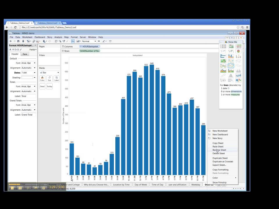 Tableau at UMass Amherst Libraries - YouTube