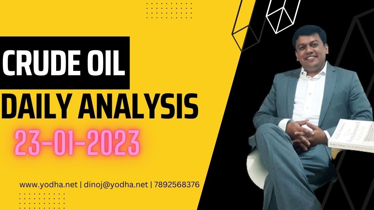 Daily Analysis Crude Oil 23-01-2023 | DINOJ DAMODAR - YouTube
