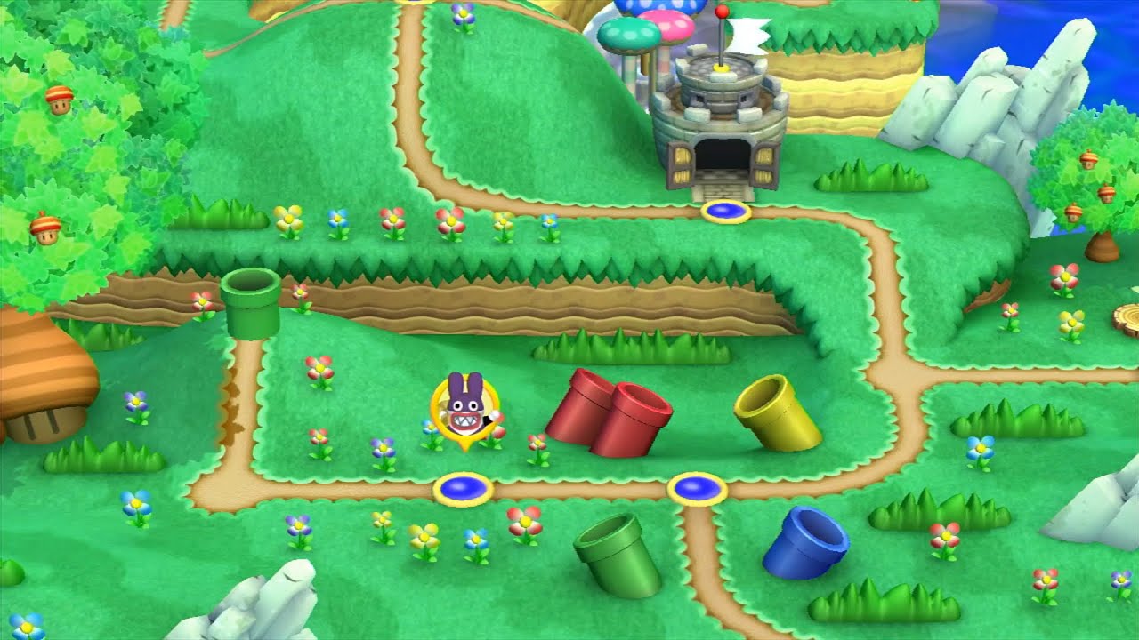 Novo Super Mario Bros Em Acorn Plains
