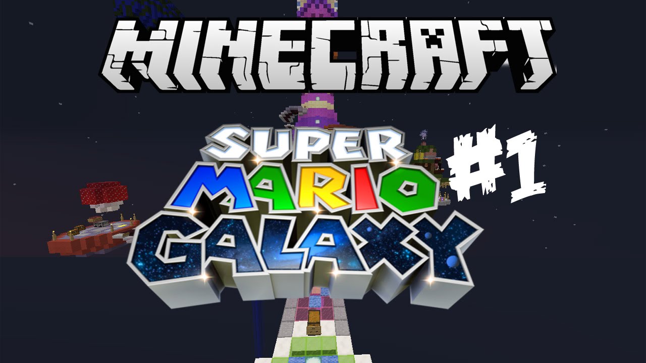 Minecraft l Super Mario Galaxy #1 - YouTube