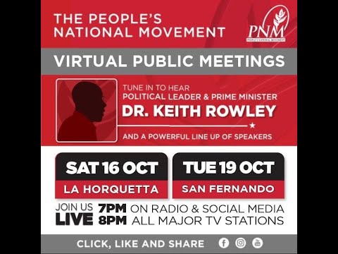 PNM Launch of Candidates THA Election - YouTube