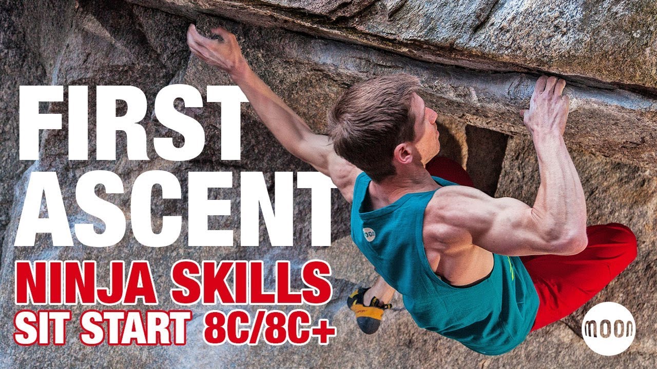 THE SECRET TO NINJA SKILLS SIT 8C/8C+ | Martin Keller First Ascent ...