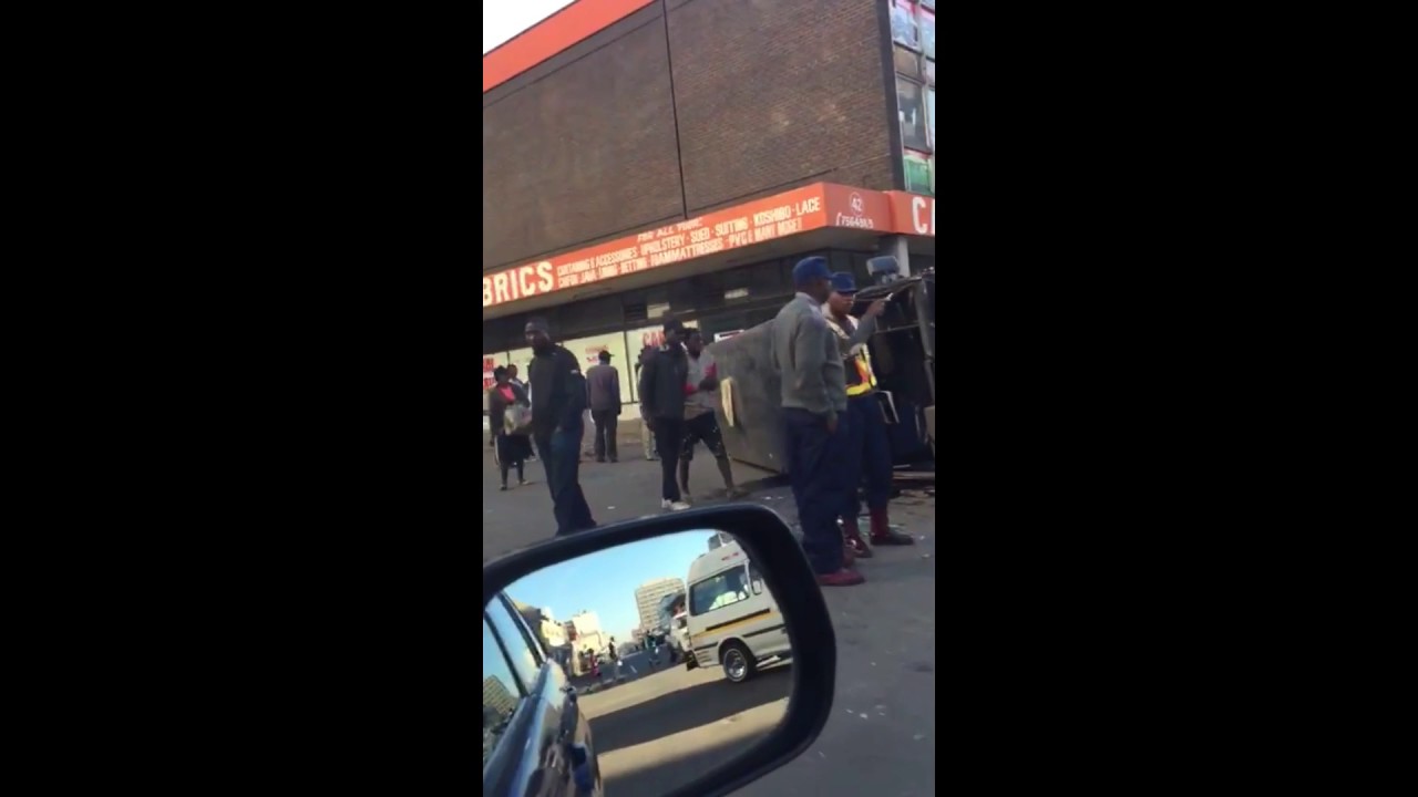 Accident Cnr N Mandela & Angwa Street 26 July 2017 in Harare ...