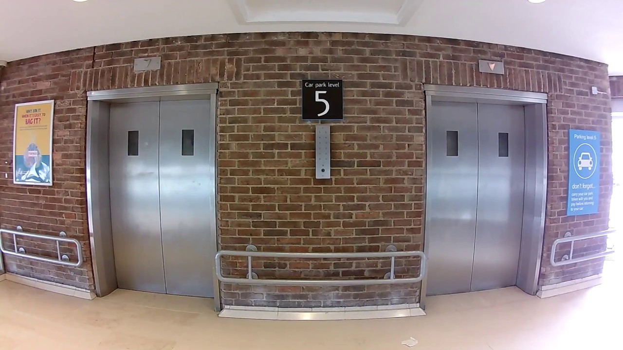 AMAZING Original early 80's OTIS Lifts - YouTube