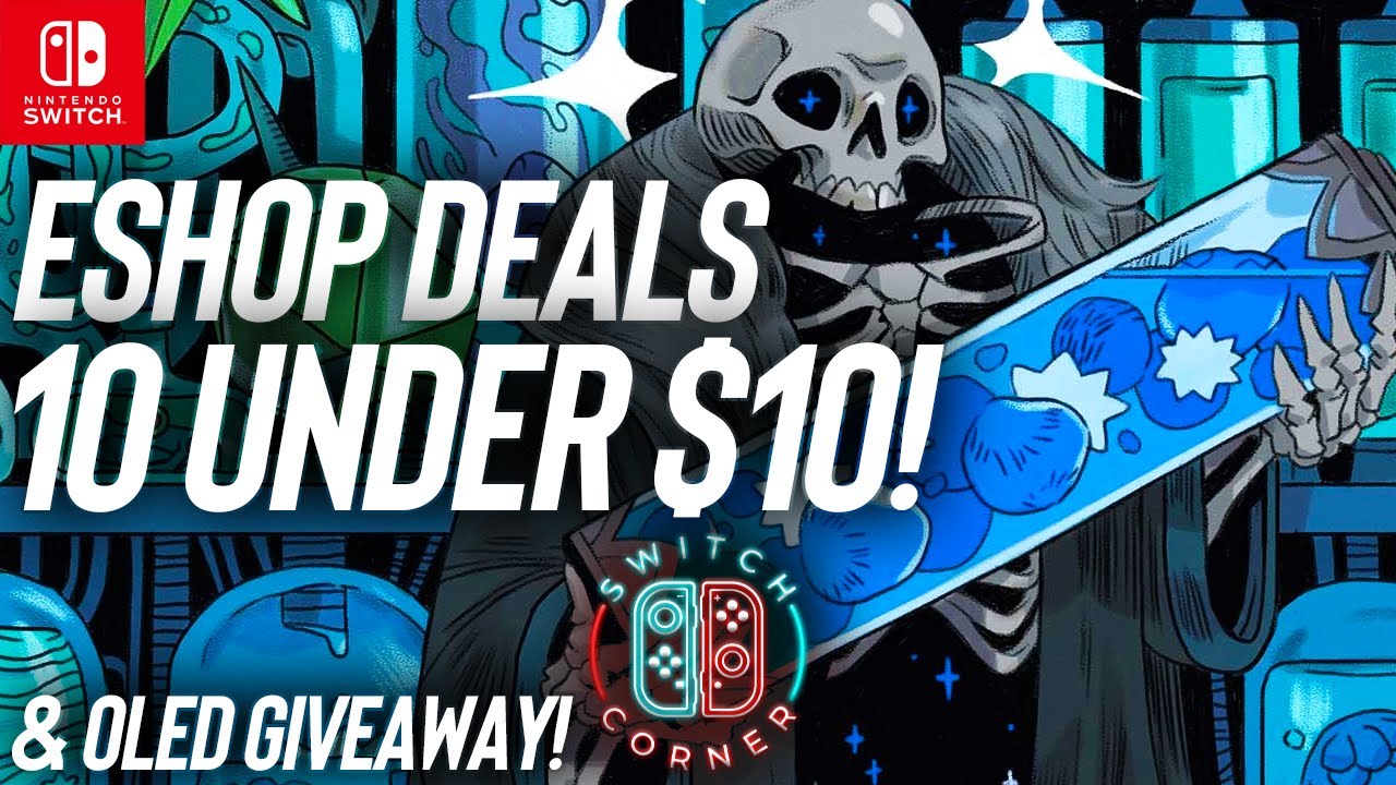 BONUS Nintendo ESHOP Sale Festive Deals! 10 Under $10! OLED Giveaway ...