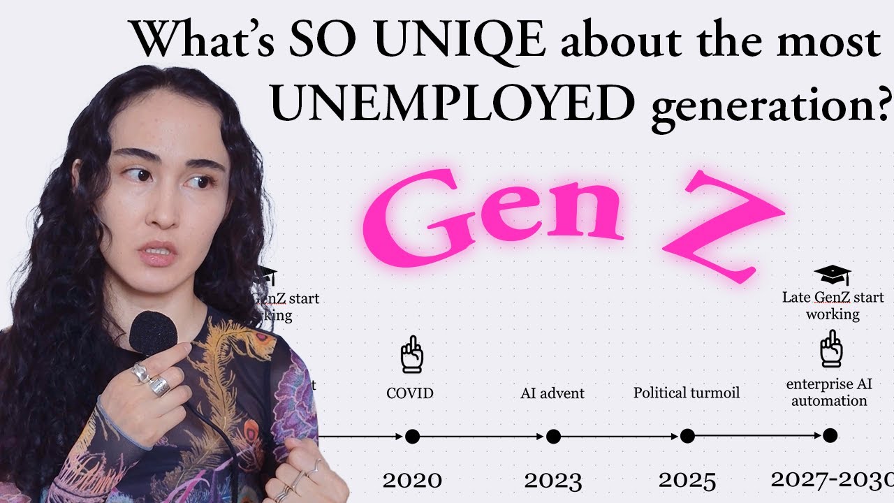 Gen Z. The most Unemployed Generation is to Be Your Boss - YouTube