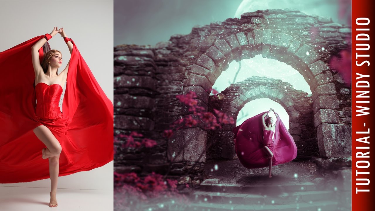 Photoshop Tutorial | Change Background | Mixing Color Grading - YouTube