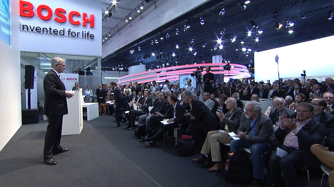 EN | Bosch press conference at IAA 2015 - YouTube