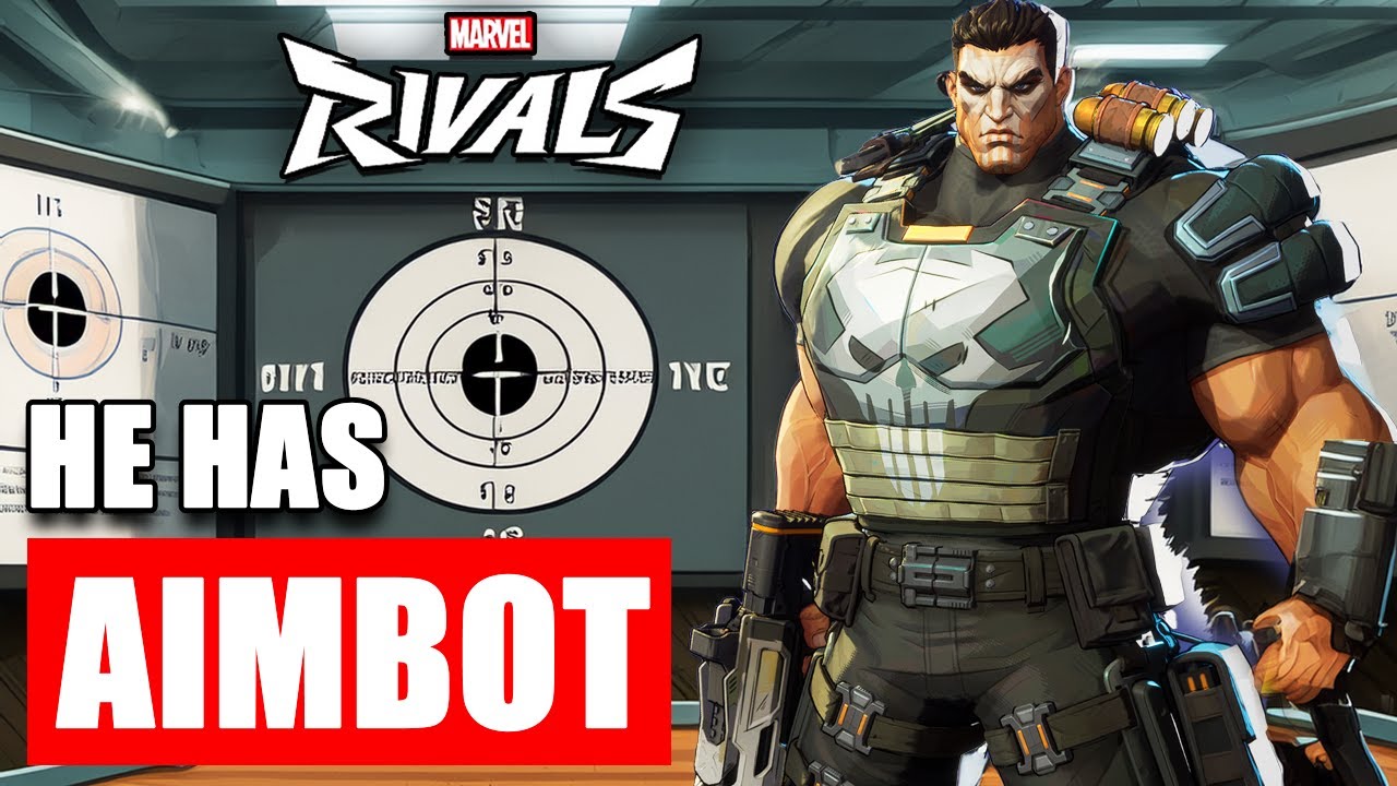 THE PUNISHER is made for NOOBS in Marvel Rivals - YouTube