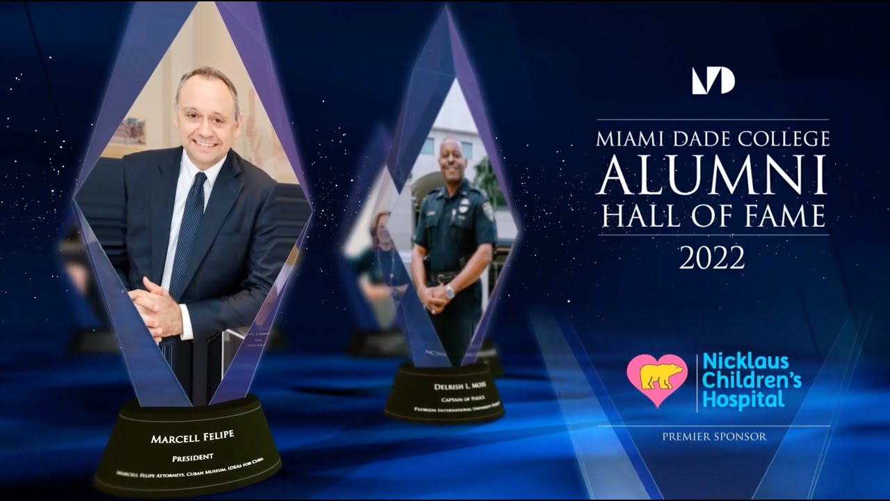 Marcell Felipe - Miami Dade College Hall of Fame 2022 Honoree - YouTube