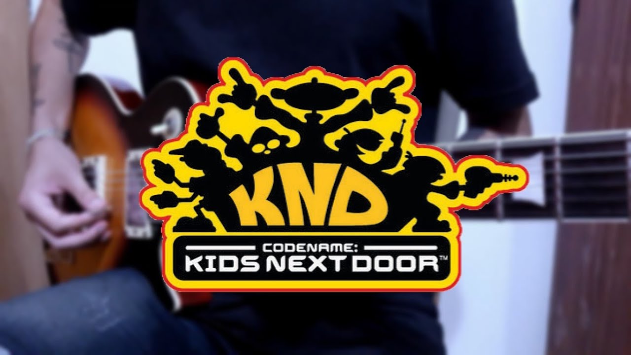 KND KidS Next Door Intro Theme ON GUITAR🔥👈 - YouTube