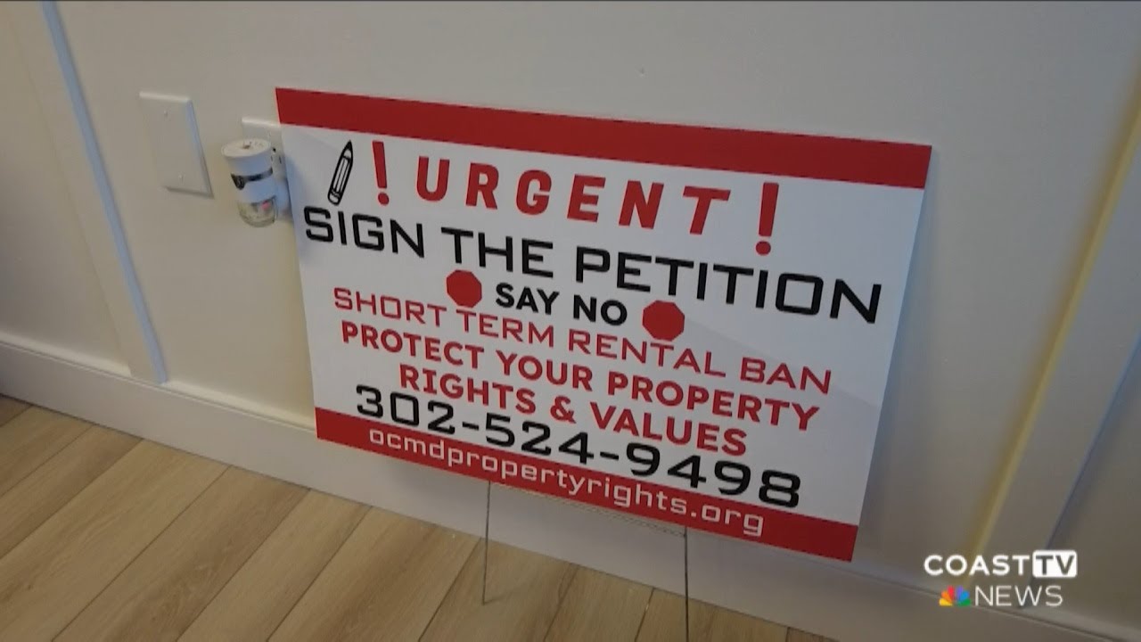 Ocean City residents push back against new rental rules - YouTube