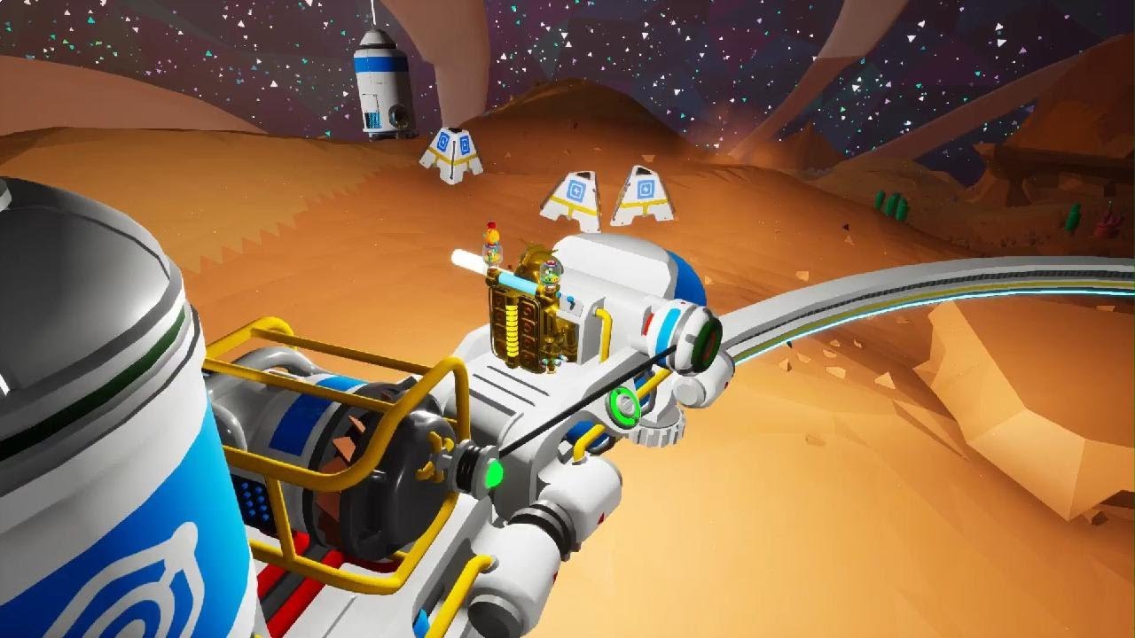 Astroneer C.O.L.E. Ride To Core Level With Realistic Smoke. - YouTube