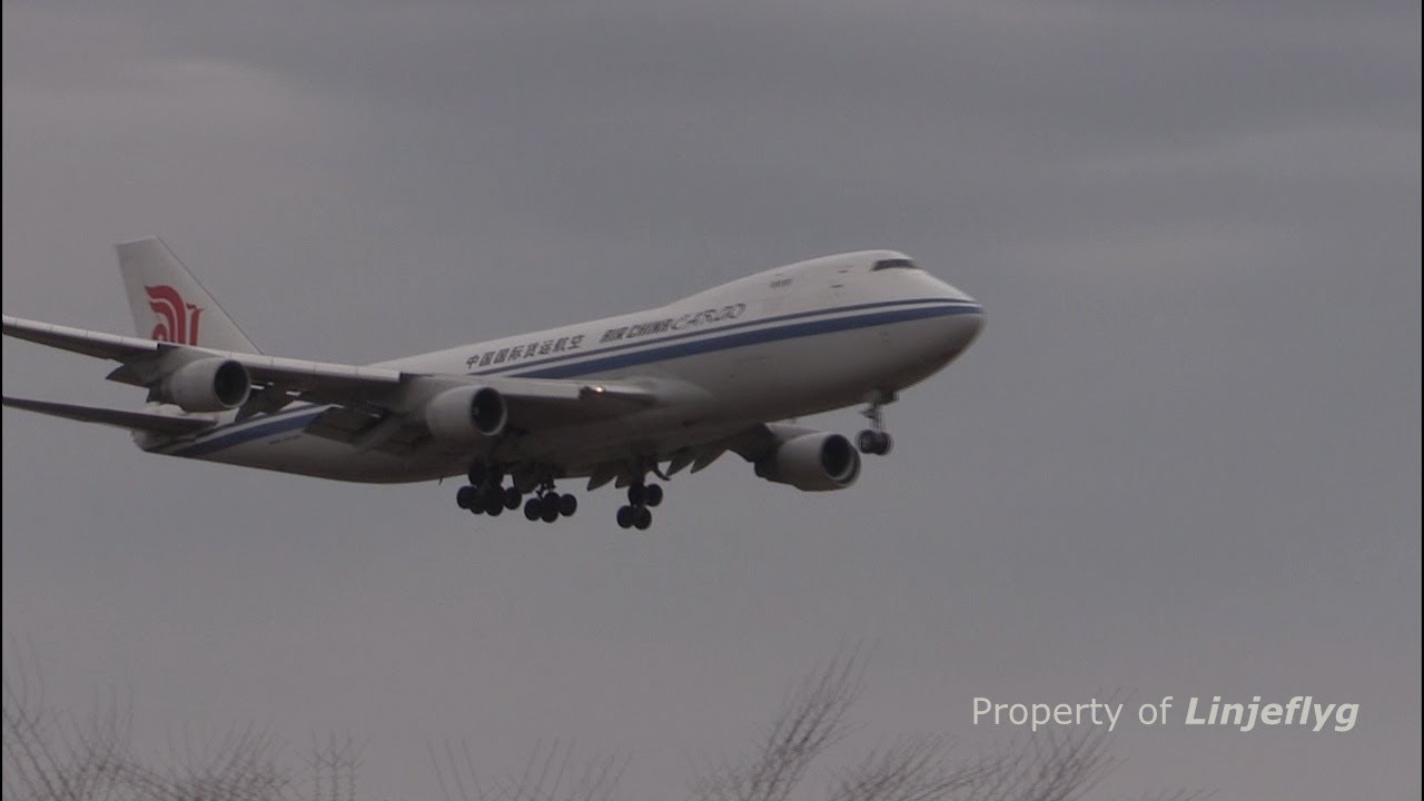AIR CHINA CARGO B747-400F@Narita - YouTube