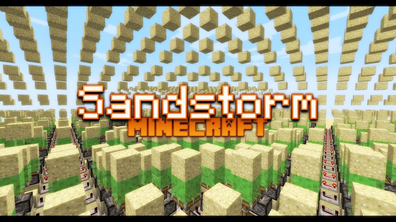 Darude - Sandstorm in Minecraft! - YouTube