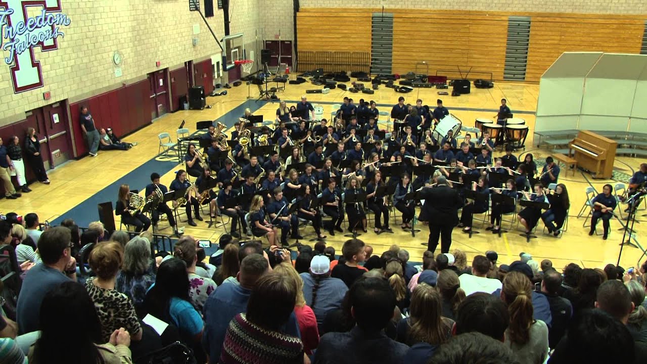 Freedom High School Oakley Concert & Symphonic Bands 2 - YouTube