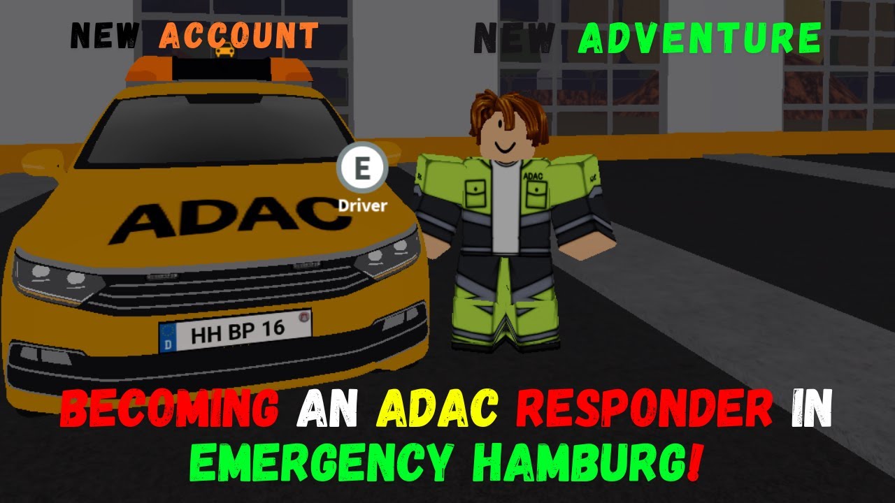 My New Account Introduction as an ADAC Responder! - YouTube