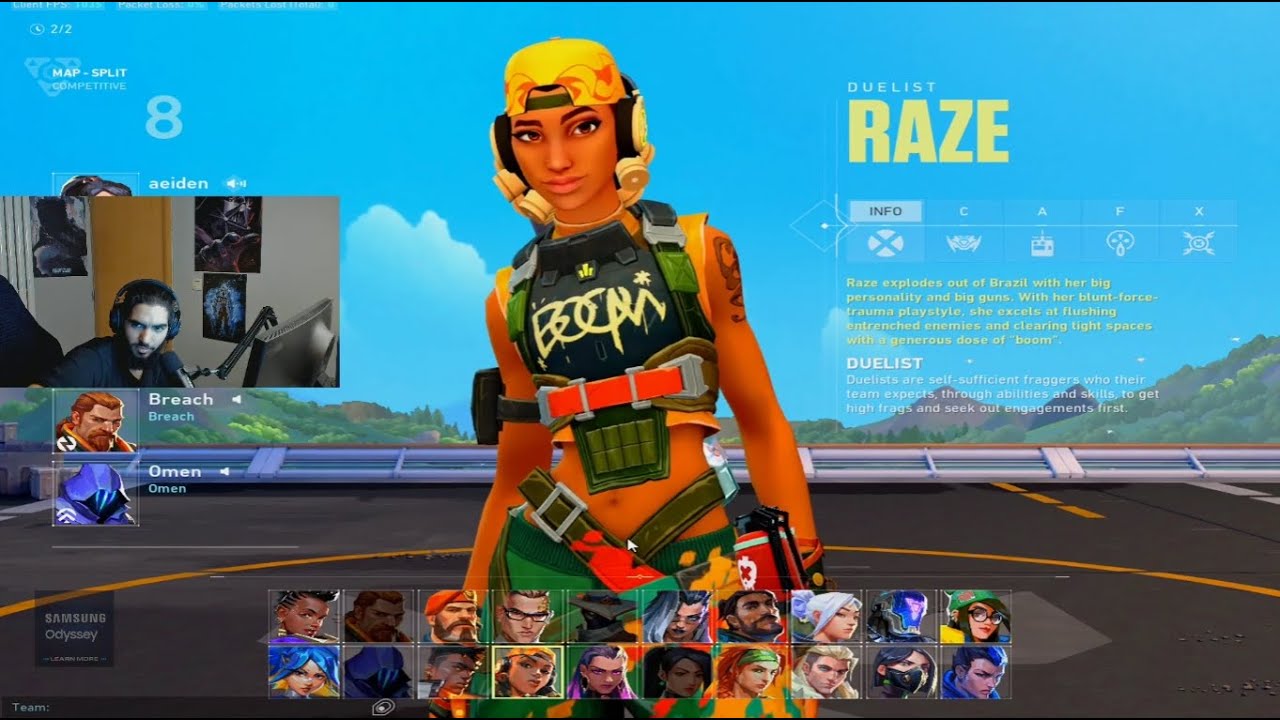 ScreaM RAZE GAMEPLAY | VALORANT RANKED | FULL MATCH VOD - YouTube