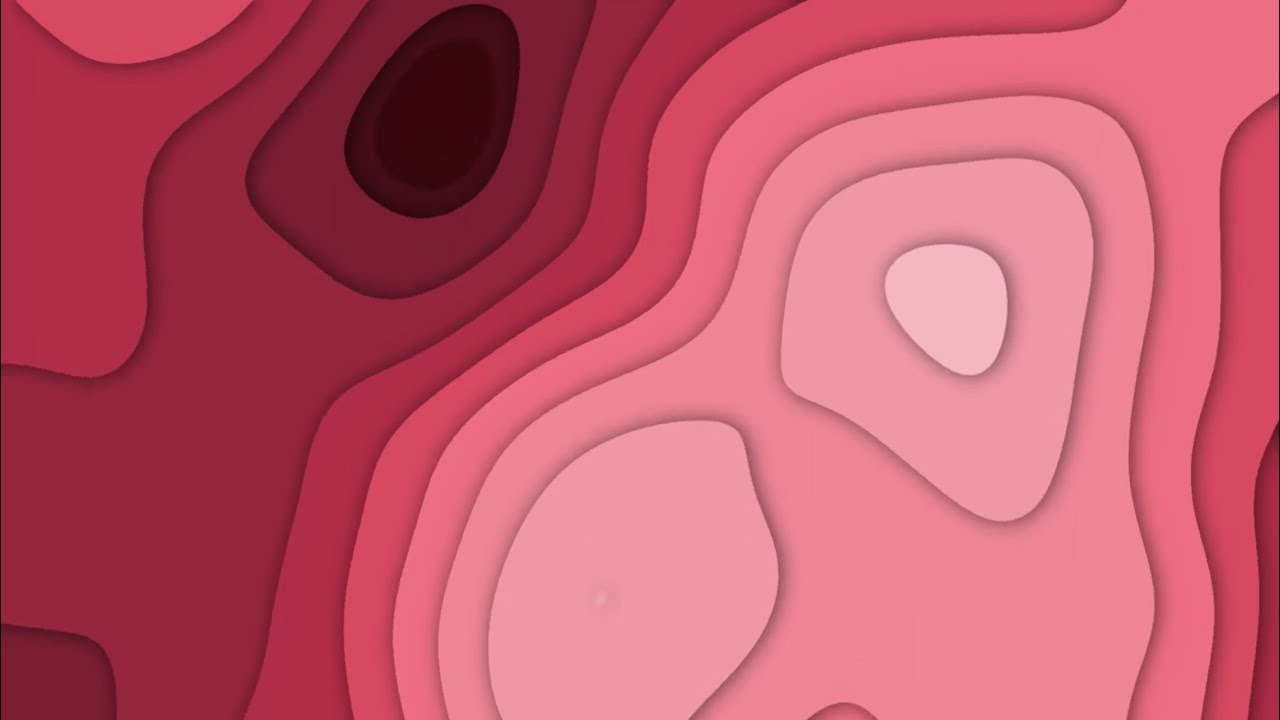 Pink Contour Background / Screen Saver - 4K - YouTube
