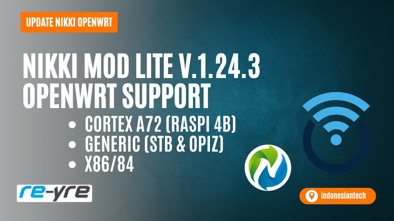 Update Nikki Mod Lite V.1.24.3 OpenWrt | REYRE-WRT - YouTube