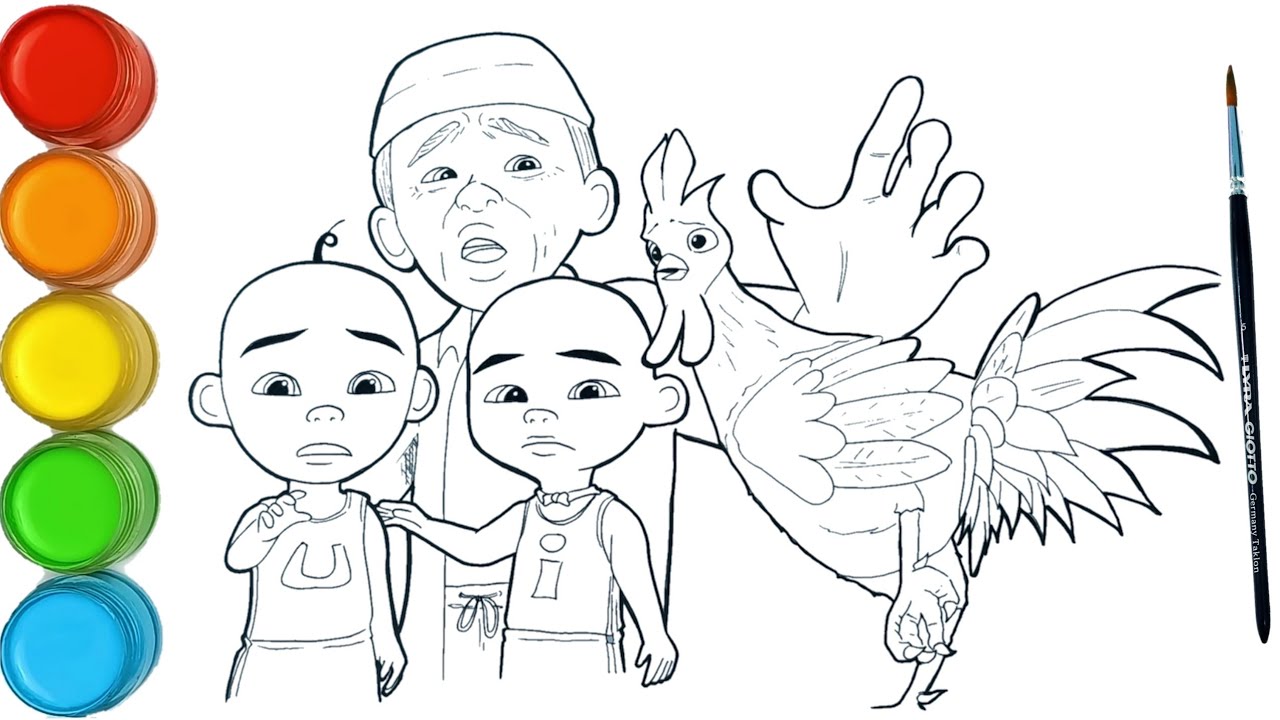 [Full] Movie Upin Ipin Terbaru Musim 17 PERGINYA RAMBO || Menggambar ...