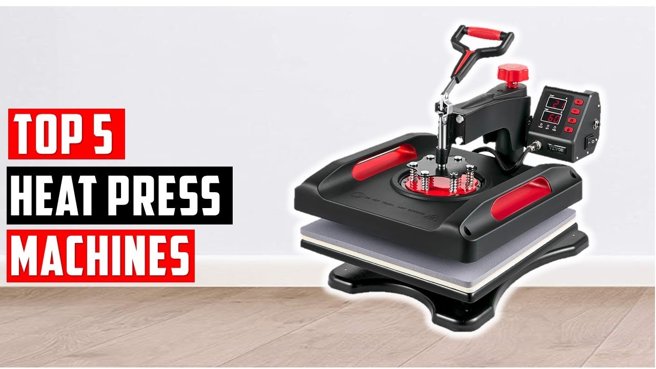 Best Heat Press Machines 2024 | Top 3 Heat Press Machines Review - YouTube