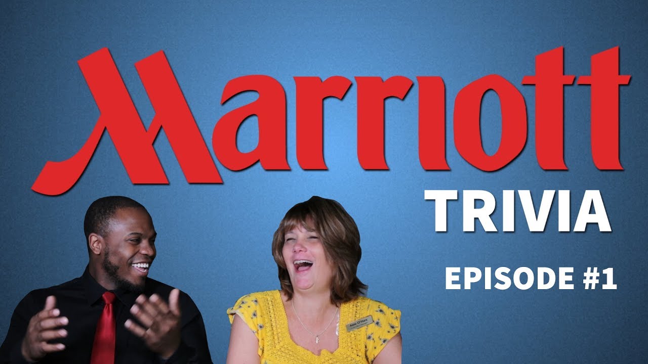 Funny Marriott Travel Quiz Show (Marriott Bonvoy) - YouTube