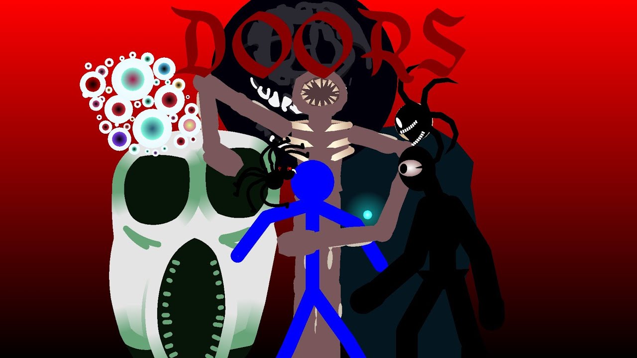 Sticknode animation DOORS - YouTube