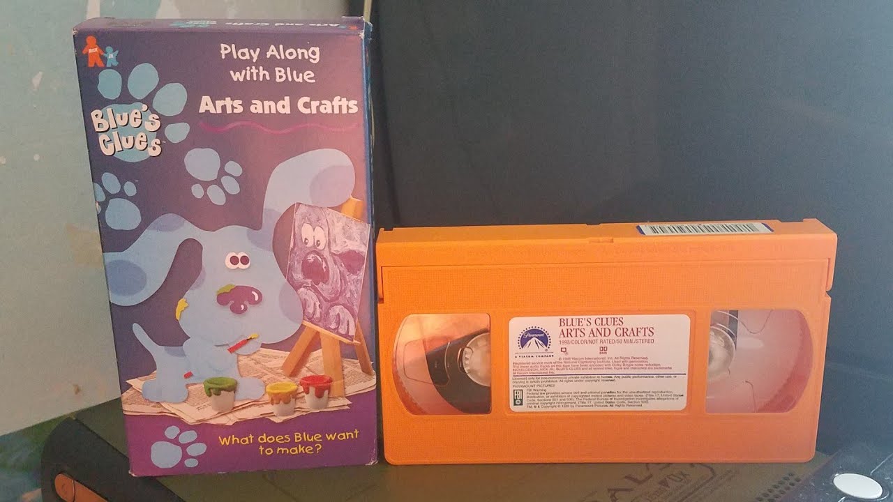 Opening to Blue's Clues Arts and Crafts 1998 VHS - YouTube