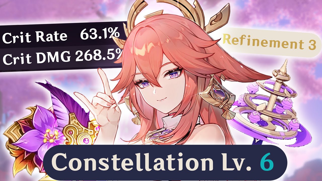 FULLY DEDICATED C6 R3 Yae Miko Dmg Showcase! | Genshin Impact - YouTube