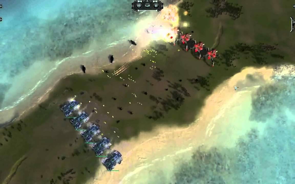 Supreme Commander Face off: Cybran Megalith vs. Fatboy - YouTube