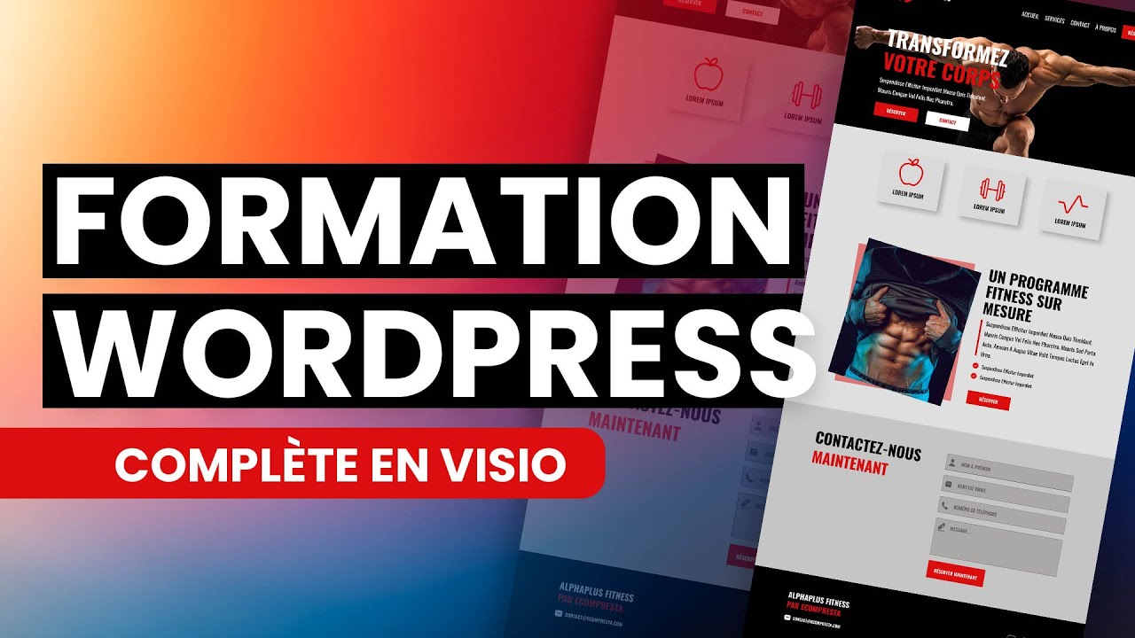 Formation Wordpress Complète Pour Débutant | Formation Sur Comeup🚀 - YouTube