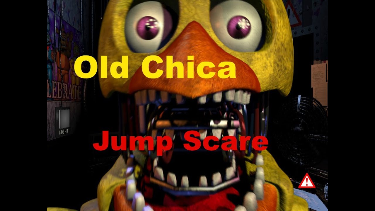 [Five Nights at Freddy's 2] Old Chica Jump-Scare - YouTube