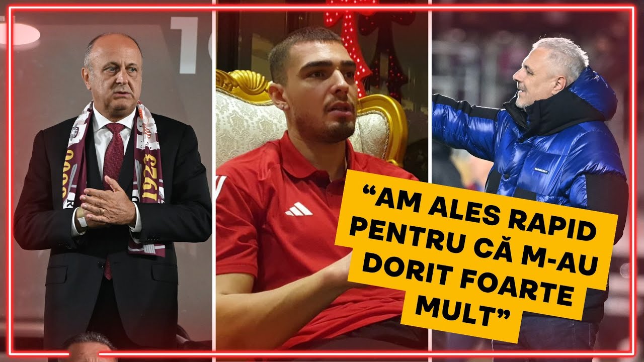 Denis Ciobotariu, INTERVIU TARE dupa TRANSFERUL la Rapid: "ASA CONTRACT ...