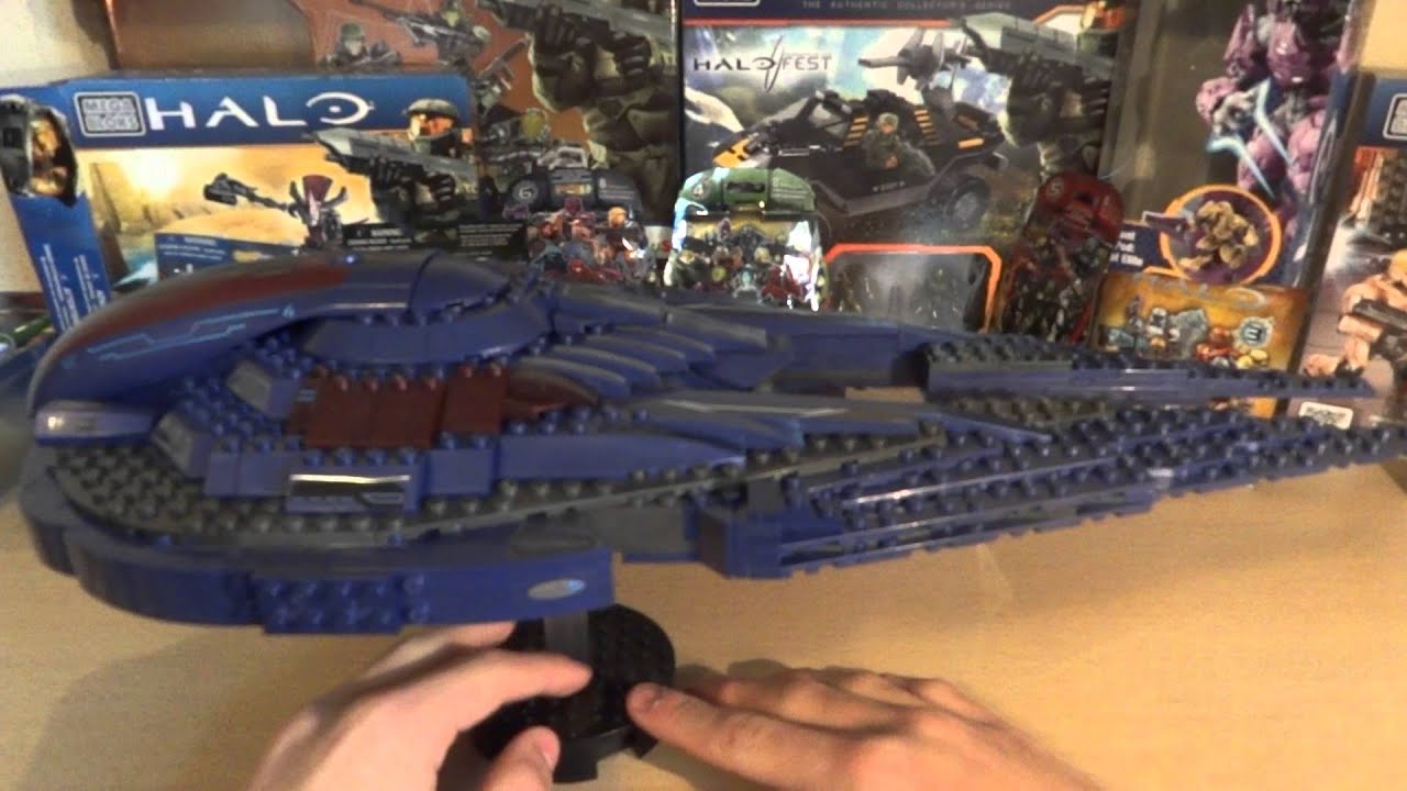 Halo Mega Bloks Covenant Seraph Review - YouTube