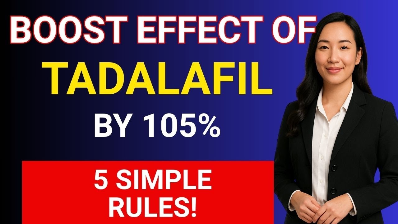 UROLOGIST: 5 Tips to Maximize the Effect of Tadalafil – Proven! | Men's ...