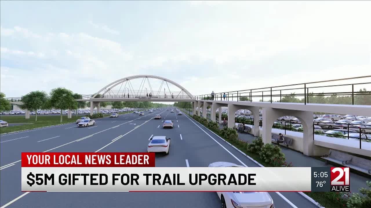 Mayor Tucker, Vann family announce funding for Pufferbelly Trail bridge ...