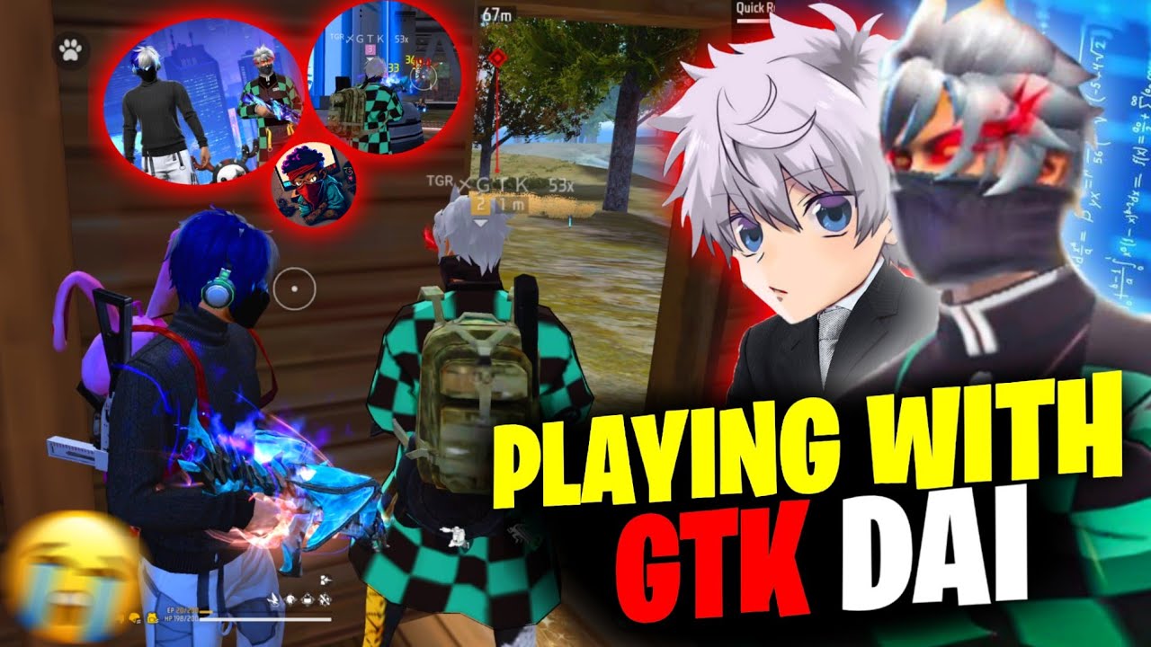 GTK x DECENT???☠️ First Time Playing with @gtk111ff DAI😍 DECENT GAMER ...