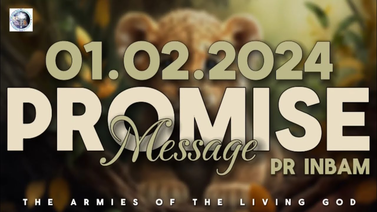 பிப்ரவரி மாத வாக்குத்தத்தம் 2024/ February month promise 2024 -Pastor ...
