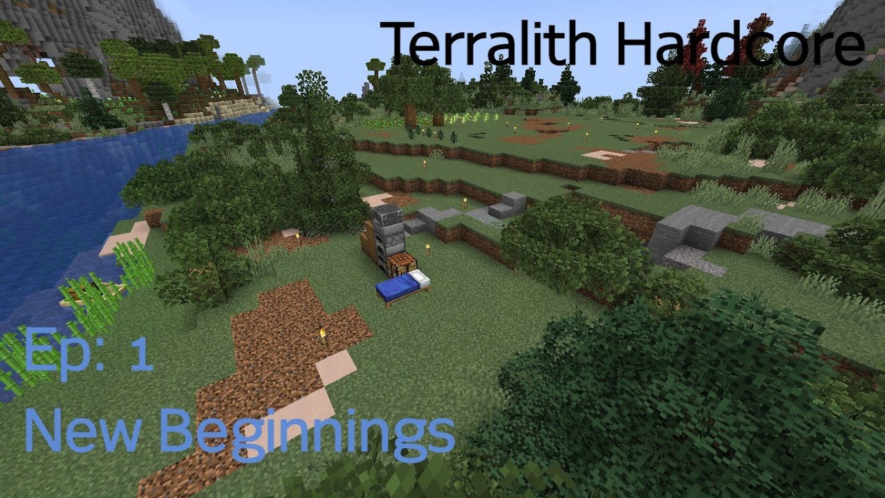 Minecraft Longplay: Terralith Hardcore Ep 1 - Relax and Enjoy - YouTube