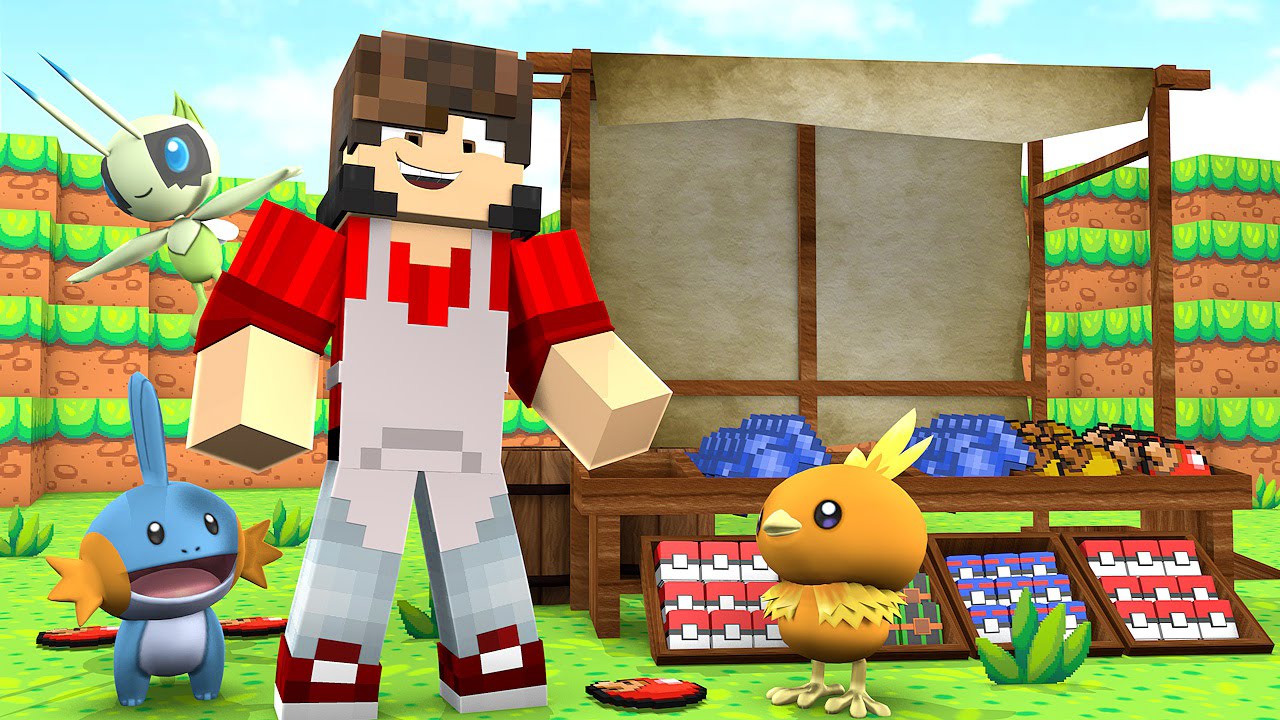 Minecraft: PIXELMON CHAMPIONS - VENDEDOR DE POKEMON - ‹ JUAUM › #14 ...