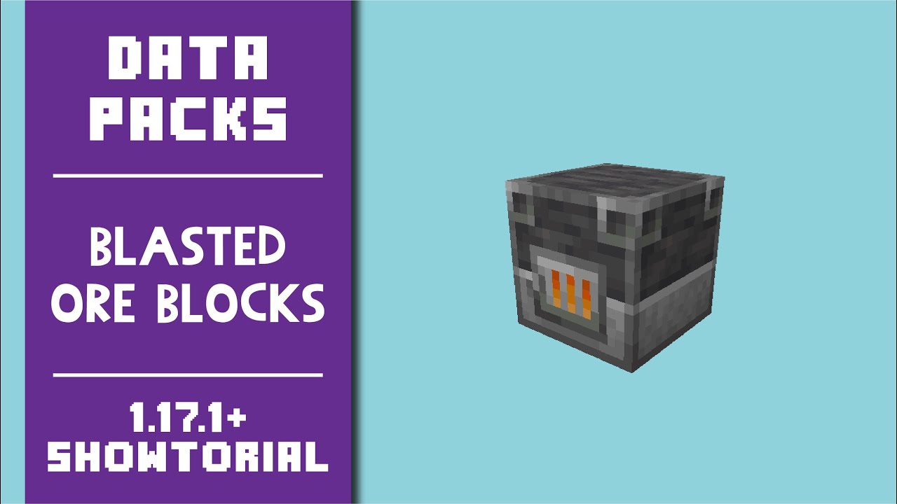 Blasted Ore Blocks [Data Pack] - Showcase/Tutorial - Minecraft 1.17.1 ...
