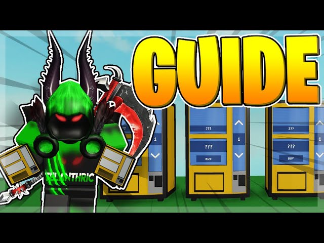 Roblox vending machine