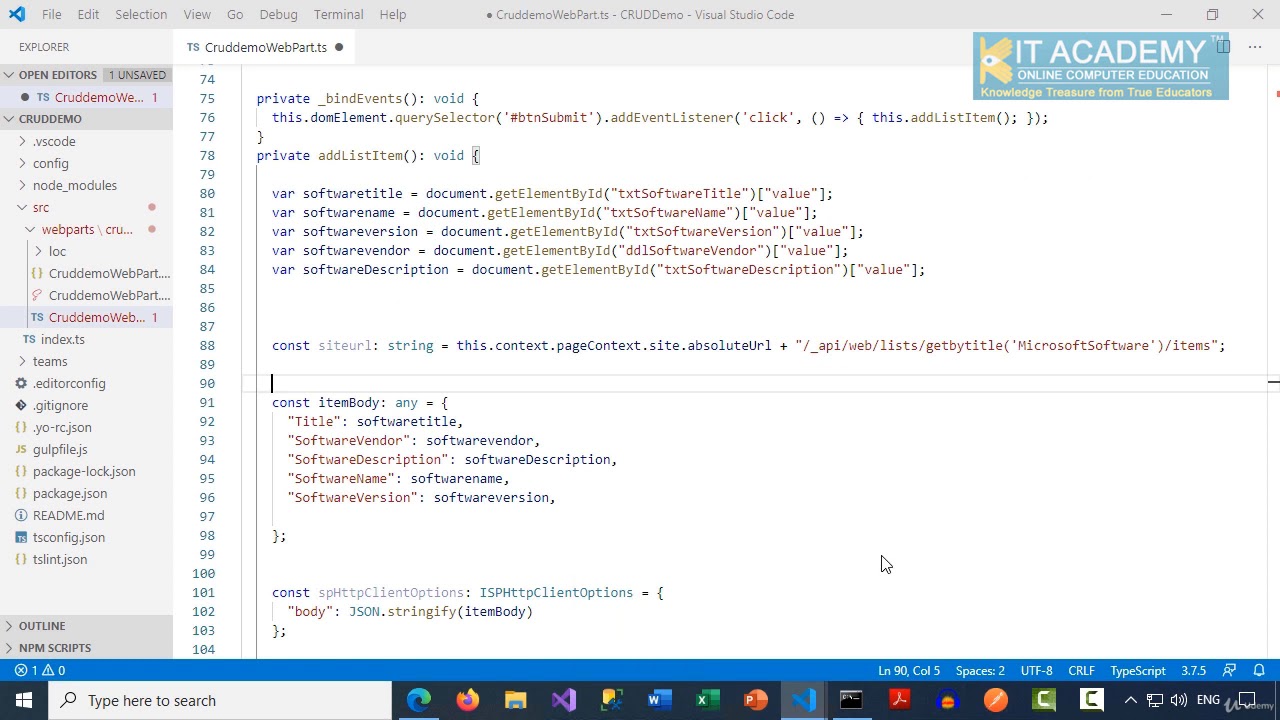 37 Inserting Records Into a List - YouTube