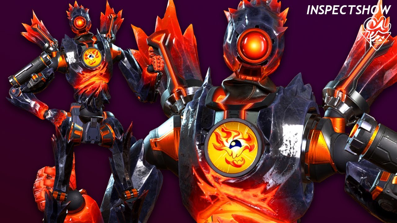 APEX LEGENDS | Pathfinder | Legendary | Blazing Obsidian - YouTube