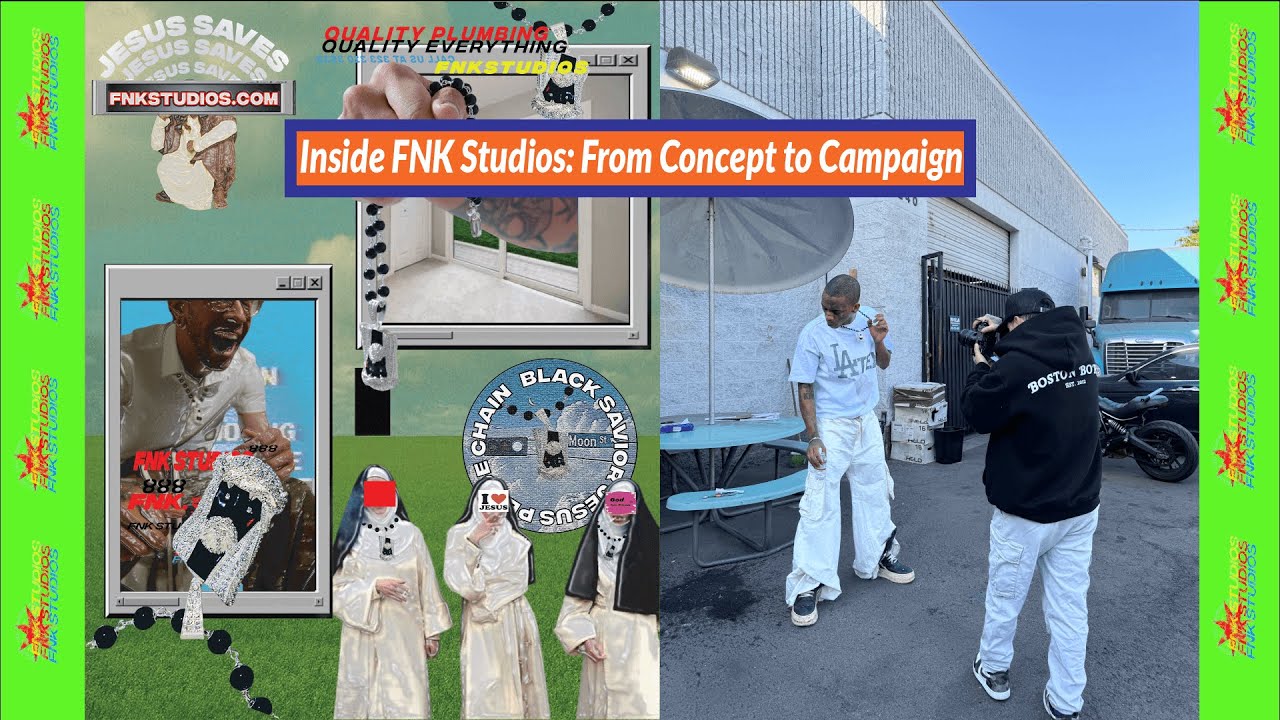 BTS: Preparing for a Shoot Day with FNK Studios - YouTube