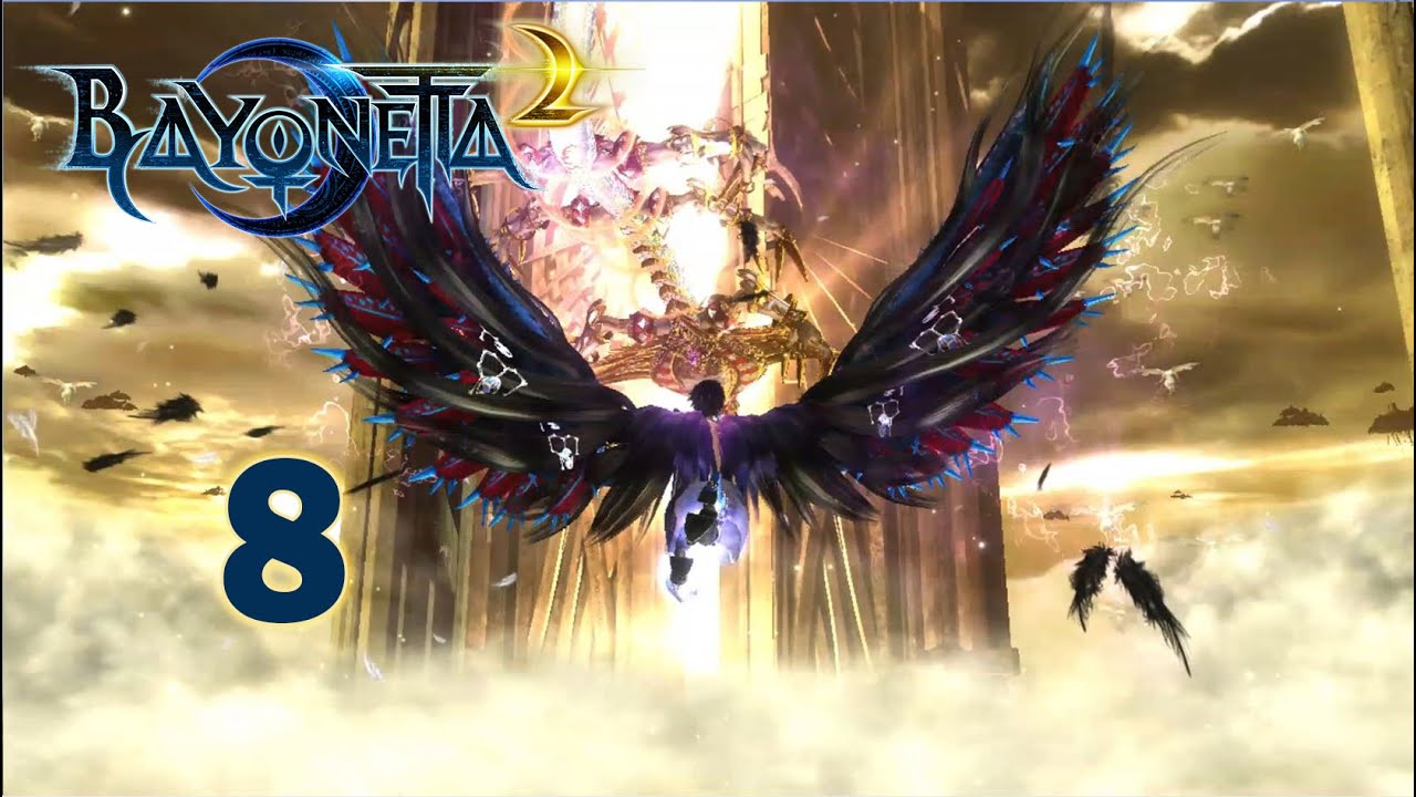 Bayonetta 2 Playthrough Pt 8 - Chapter III Seraphim Glamor Boss ...