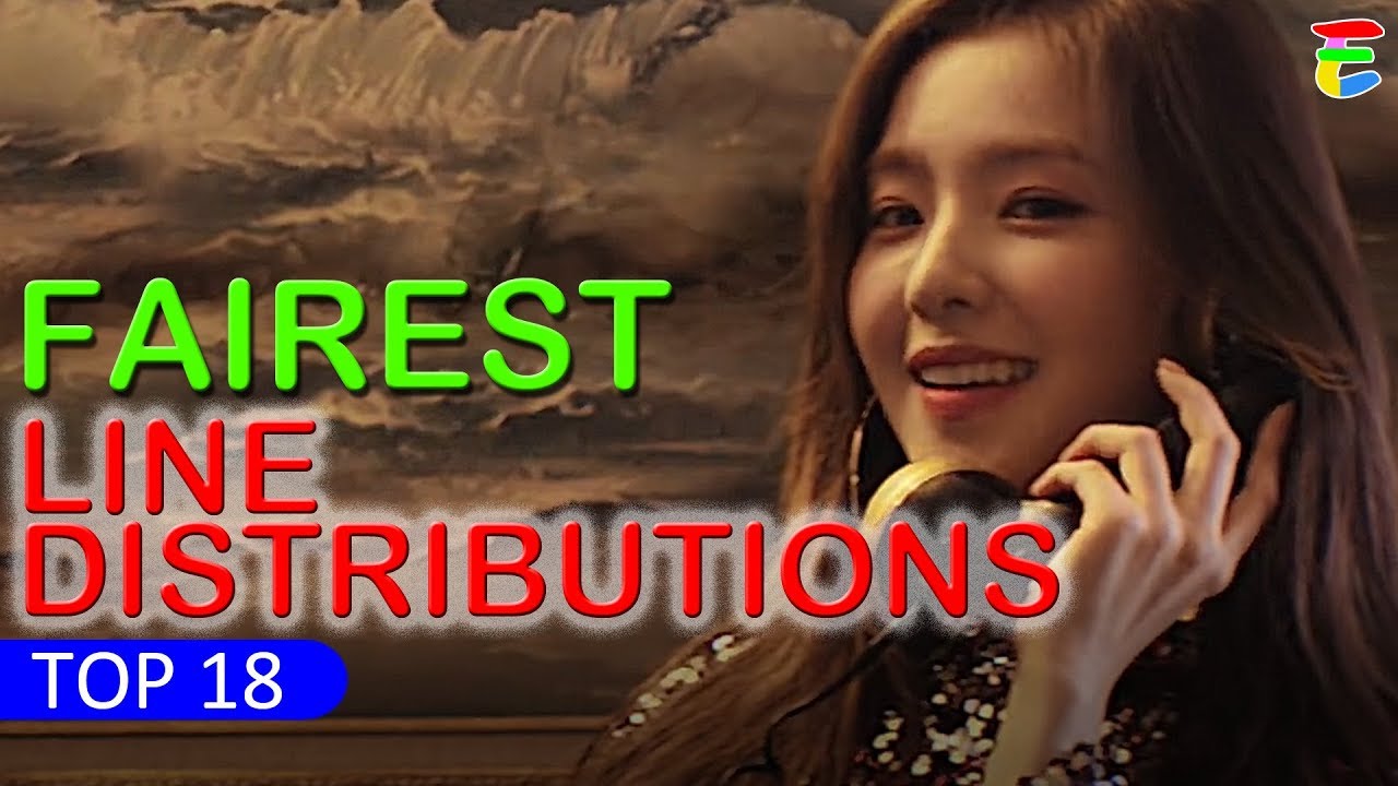 18 FAIREST KPOP LINE DISTRIBUTION OF MY CHANNEL - YouTube